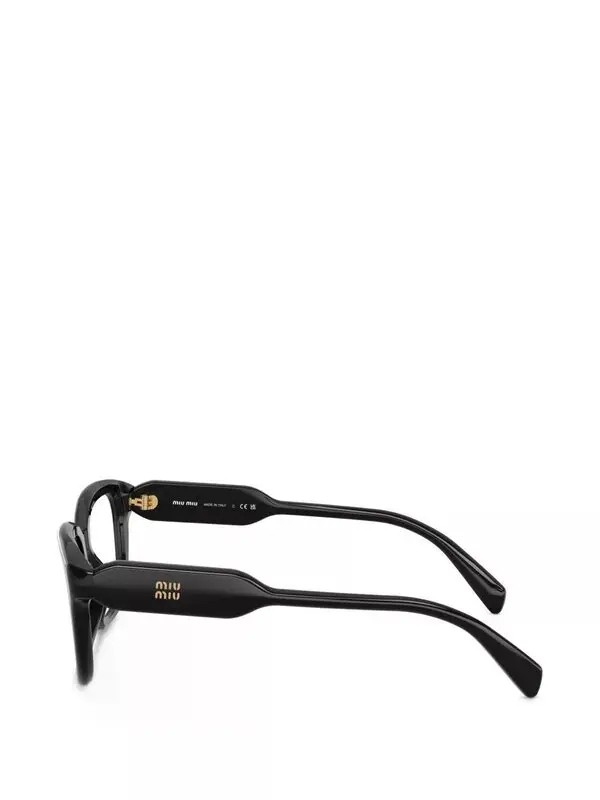Miu Miu Rectangle Frame Glasses