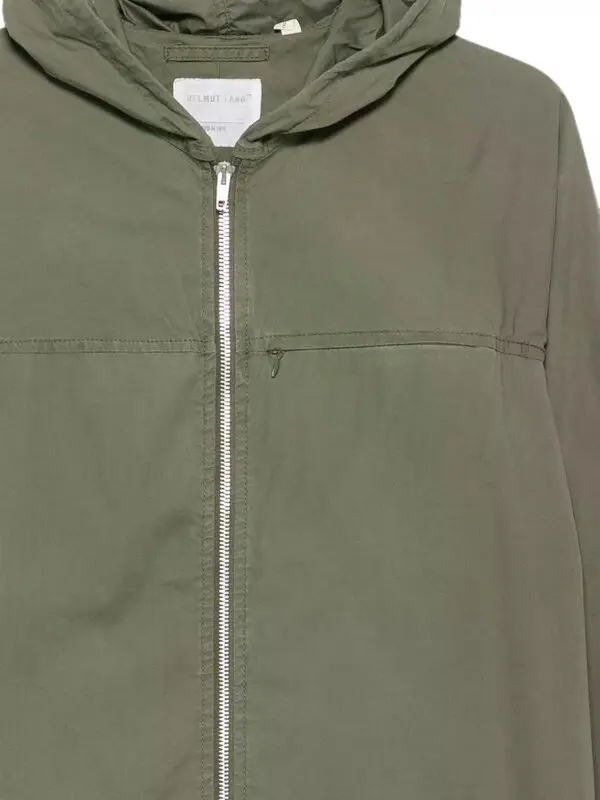 Helmut Lang 1999 Hooded Zip-up Coat