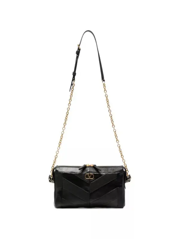 Valentino Garavani Panthea V-logo Shoulder Bag