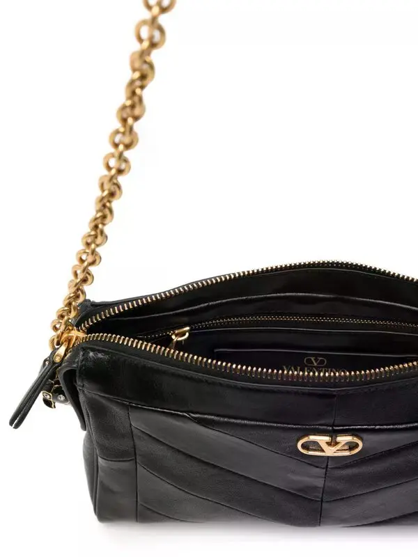 Valentino Garavani Panthea V-logo Shoulder Bag