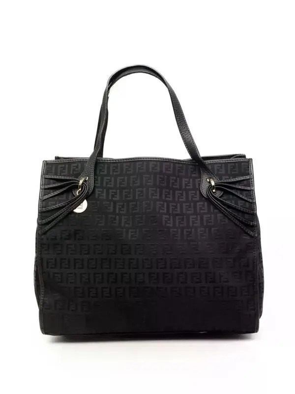 Fendi 2000-2010 Zucchino Canvas Tote Bag