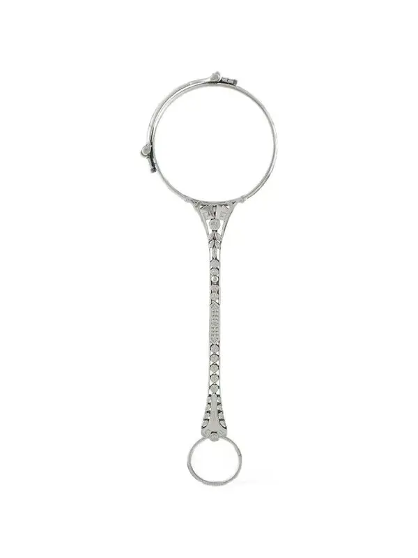 LB EXCLUSIVE Diamond Lorgnette - Silver