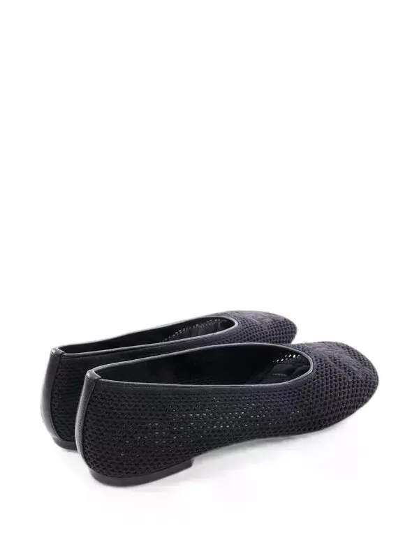 Burberry Mesh Embroidered Ballet Flats
