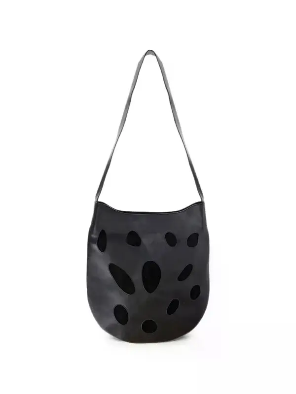 NICCOLO PASQUALETTI Cut-out Leather Shoulder Bag