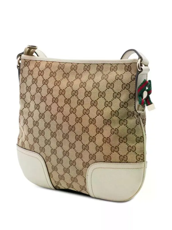 Gucci Gg Canvas Web Princy Crossbody Bag