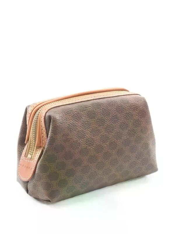 Celine Macadam Pattern Pouch Clutch Bag