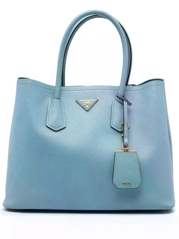Prada 2010-2026 Large Saffiano Cuir Double Satchel