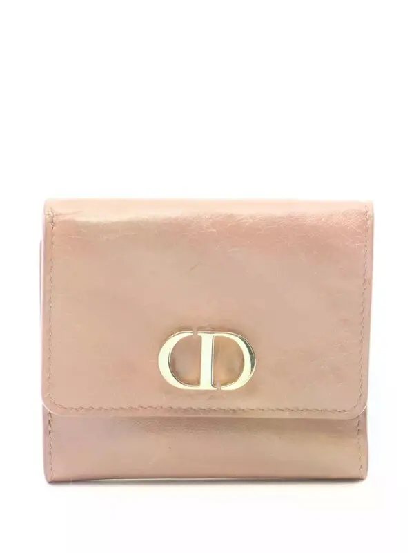 Dior 2000s 30 Montaigne Trifold Wallet - Pink