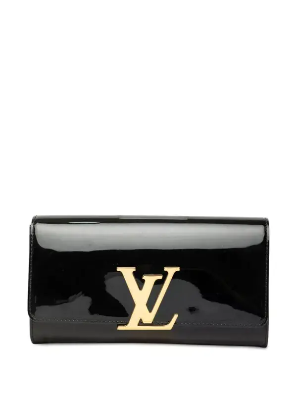 LOUIS VUITTON Vernis Louise East West Clutch Bag