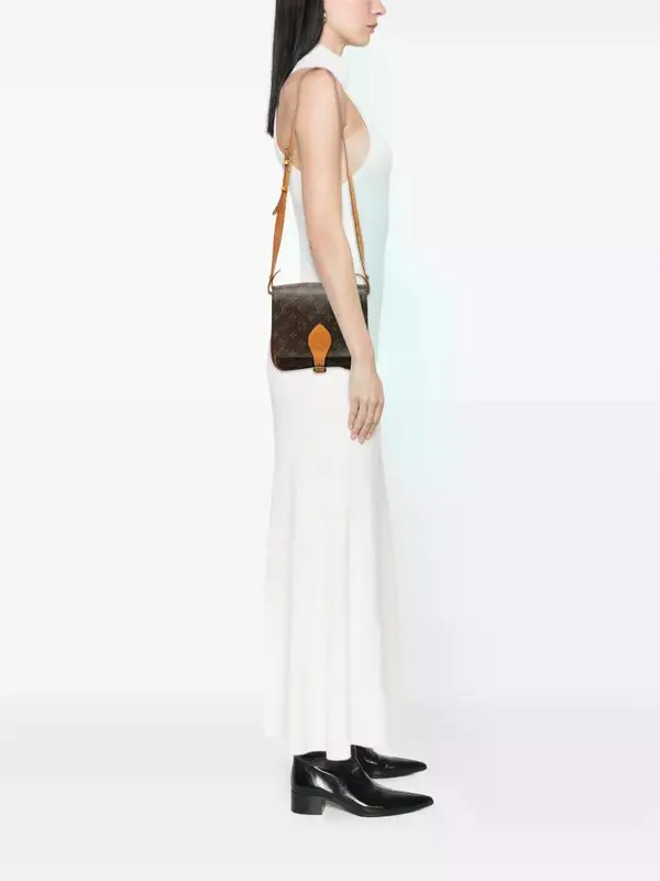 LOUIS VUITTON Monogram Cartouchiere Mm Crossbody Bag