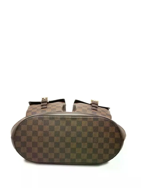 LOUIS VUITTON Damier Ebene Manosque Gm Tote Bag