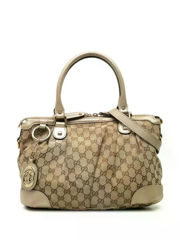 Gucci 2000-2015 Gg Canvas Sukey Satchel