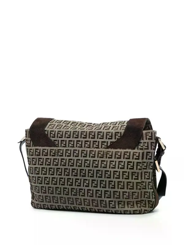 Fendi Zucchino Canvas Messenger Bag