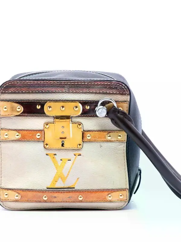 LOUIS VUITTON Time Trunk Square Bag Satchel