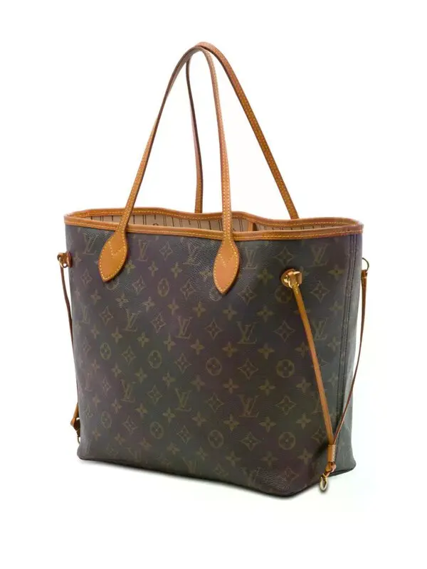 LOUIS VUITTON 2008 Monogram Neverfull Mm Tote Bag - Brown