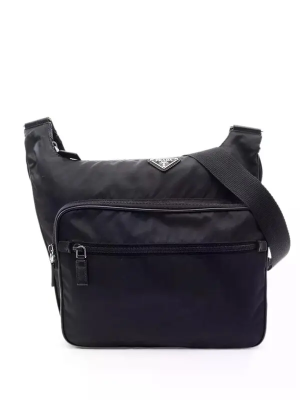 Prada 2000s Triangle-logo Cross Body Bag