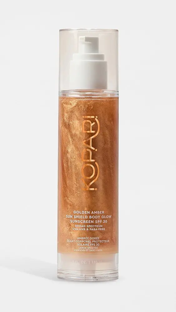 KOPARI BEAUTY Sun Shield Body Glow Sunscreen Spf 50 - Gold
