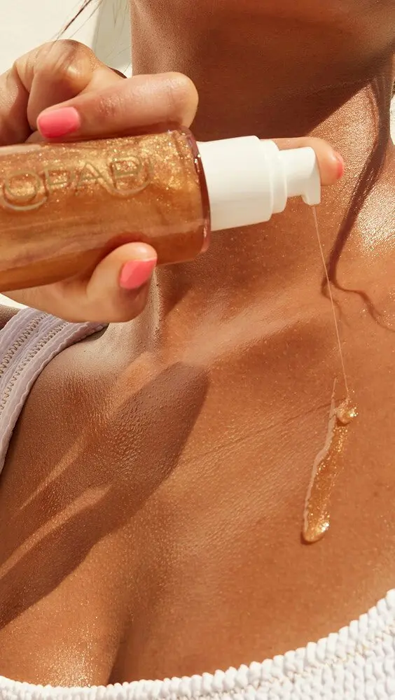 KOPARI BEAUTY Sun Shield Body Glow Sunscreen Spf 50