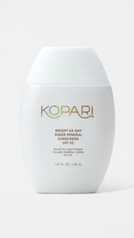 KOPARI BEAUTY Bright As Day Sheer Mineral Sunscreen Spf 50 - No Color