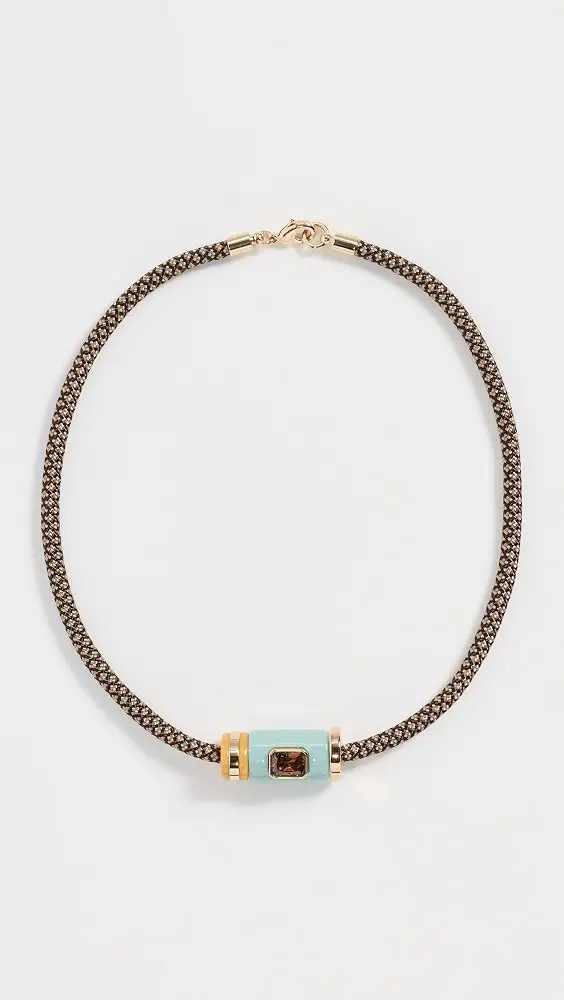 ROXANNE ASSOULIN Cylinder Cord Necklace