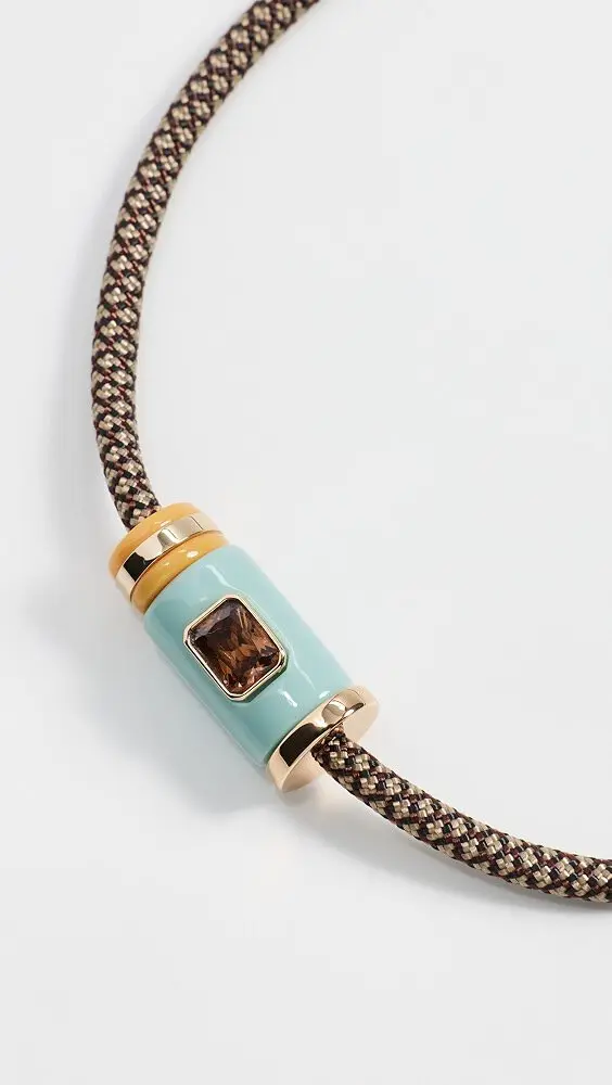 ROXANNE ASSOULIN Cylinder Cord Necklace
