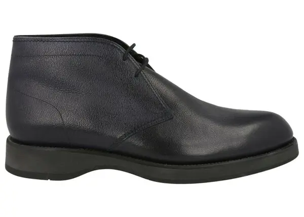 Brioni Desert Leather Ankle Boots