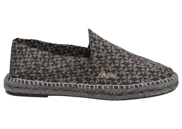 Brioni Slip-on Patterned Espadrilles