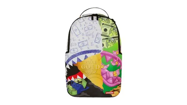 SPRAYGROUND Mean Money Collage Backpack