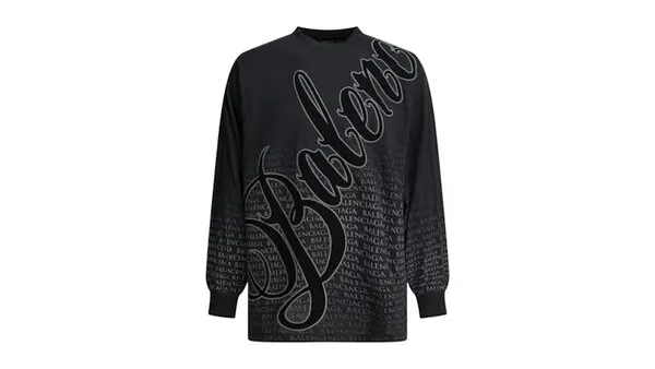 Balenciaga Crewneck Sweat-shirt Print T-shirt