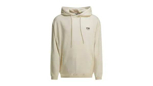 GOLDEN GOOSE Star Hoodie - White