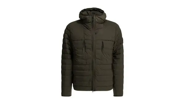 Stone Island Seamless Tunnel Nylon Down Short Down Jacket