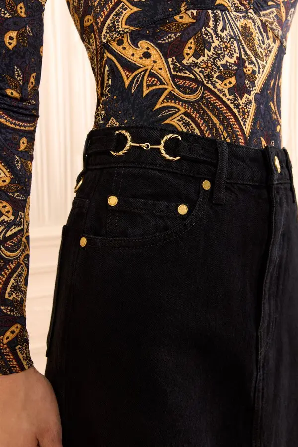 Ulla Johnson The Madelyn Denim Skirt