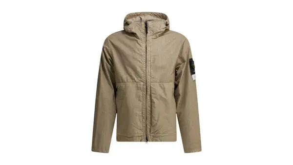 Stone Island Zip Up Hooded Jacket
