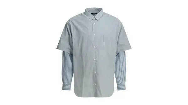Comme Des Garçons Striped Casual Shirt