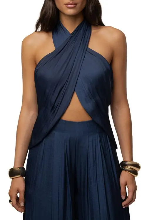 JLUXLABEL Core Form Halter Top