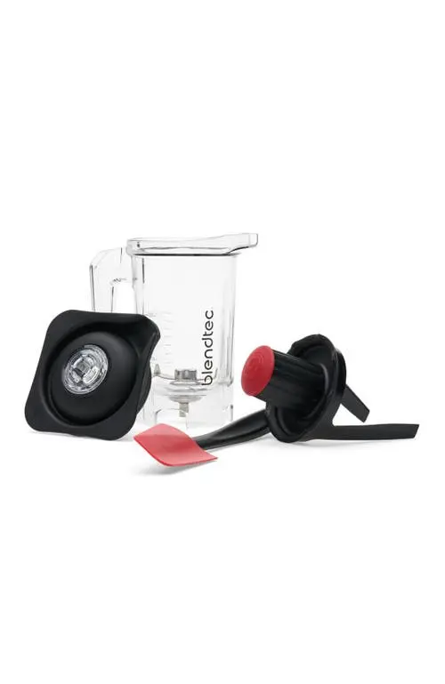 BLENDTEC Twister Jar Professional Grade Blender Jar With Spatula And Mini Gripper Lid - Clear