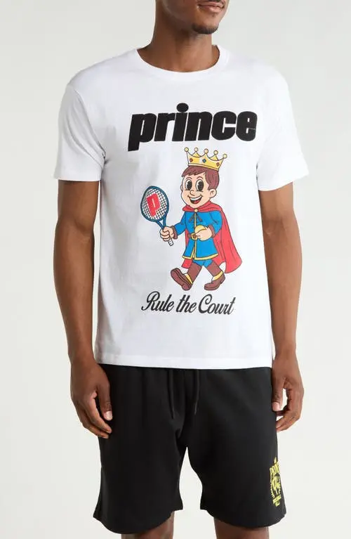 PRINCE Graphic Print Cotton-blend T-shirt