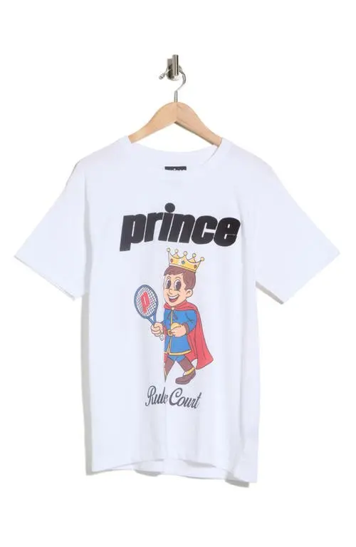PRINCE Graphic Print Cotton-blend T-shirt
