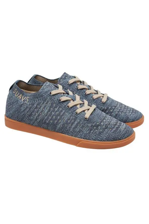 SUAVS The Zilker Gum Slip-on Sneaker - Dark Denim