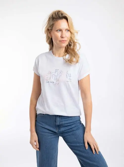 WEIRD FISH Fetch Graphic T-shirt