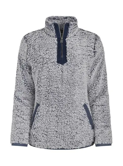 WEIRD FISH Madi Cozy 1/4 Zip Fleece Sweatshirt