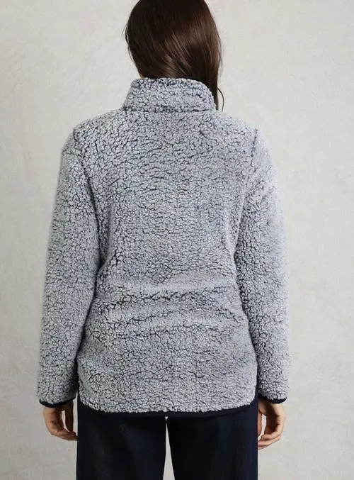 WEIRD FISH Madi Cozy 1/4 Zip Fleece Sweatshirt