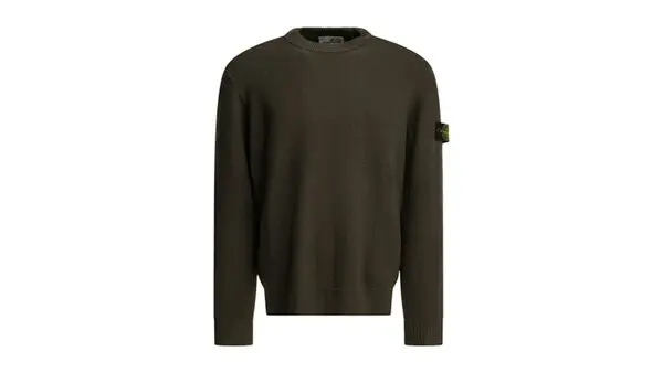 Stone Island Crewneck Logo Sweatshirt