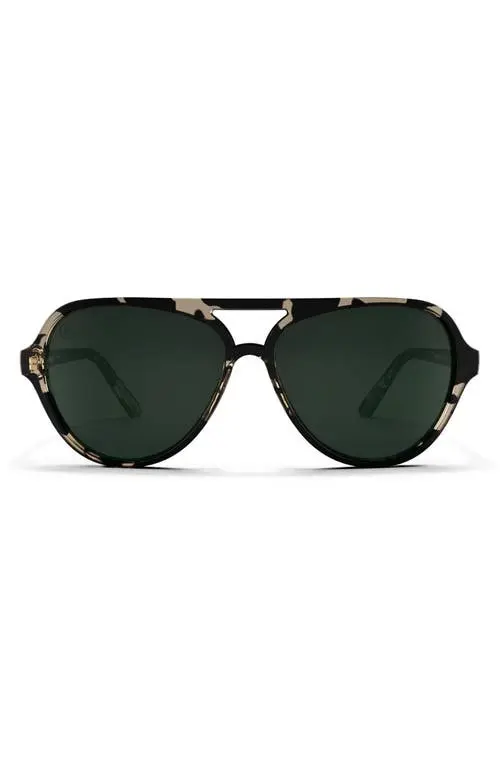 BLENDERS EYEWEAR Skyway Polarized Aviator Sunglasses - Emerald