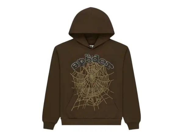 SP5DER Og Web Rhinestone Hoodie