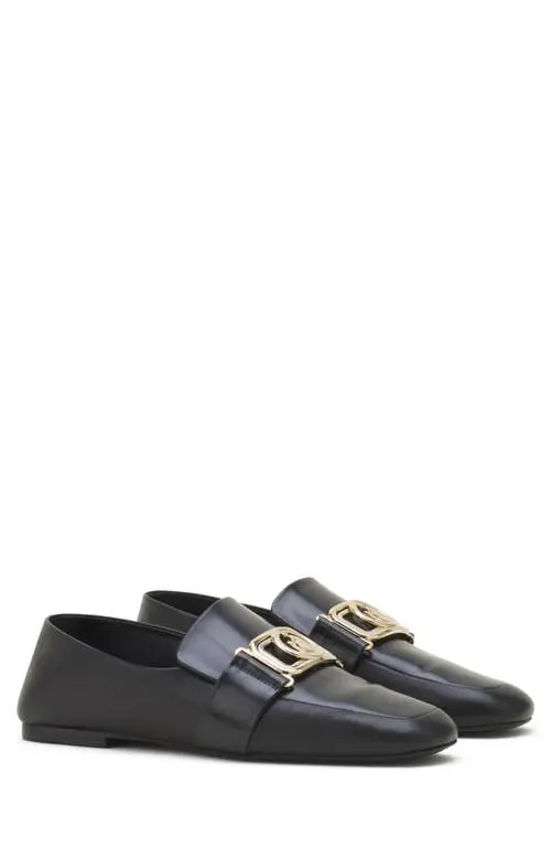 LANVIN Mother & Daughter Slip-on Loafers - Black