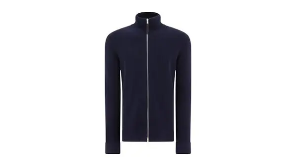 MAISON MARGIELA Cotton And Wool Zippered Cardigan