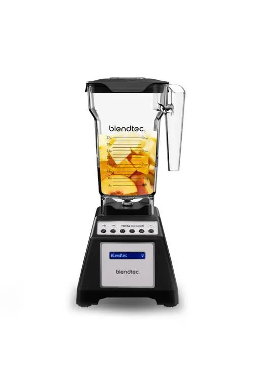 BLENDTEC Total Classic Professional-grade 10-speed Countertop Blender - Black