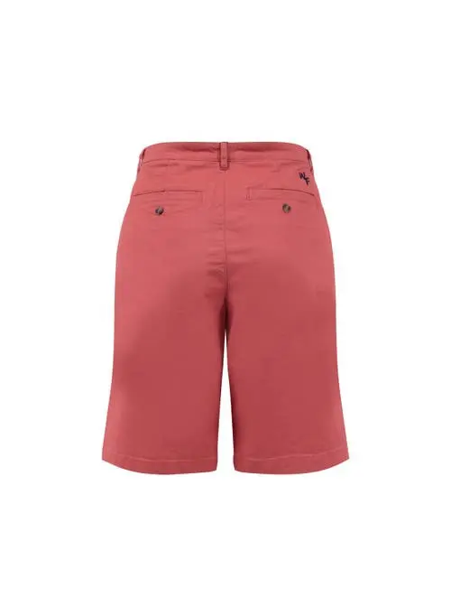WEIRD FISH Annalise Knee Length Chino Shorts - Nantucket