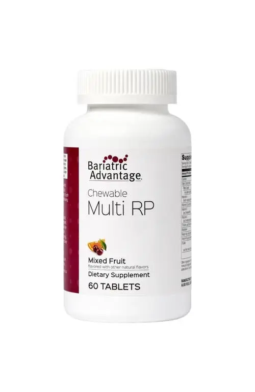 BARIATRIC ADVANTAGE Chewable Multi Rp Multivitamin With Iron Copper And Essential Nutrients 60 Count - None